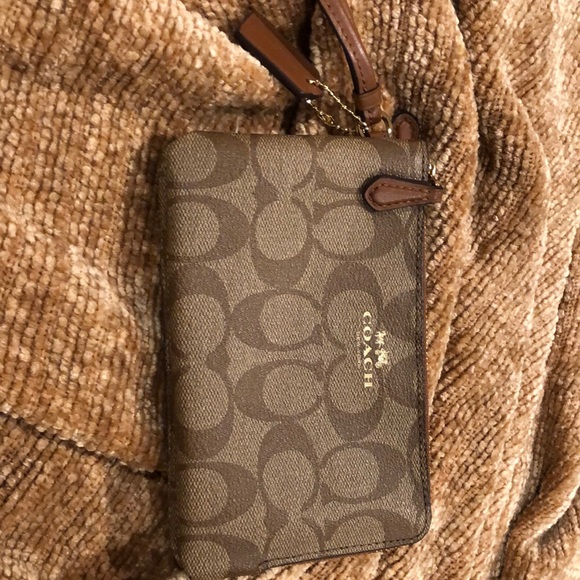 Coach | Bags | Coachcoach Beige Signature Coated Canvas And Leather ...